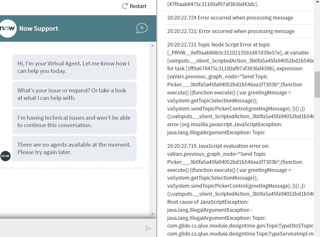 Unable to see "show me every thing button". - ServiceNow Community